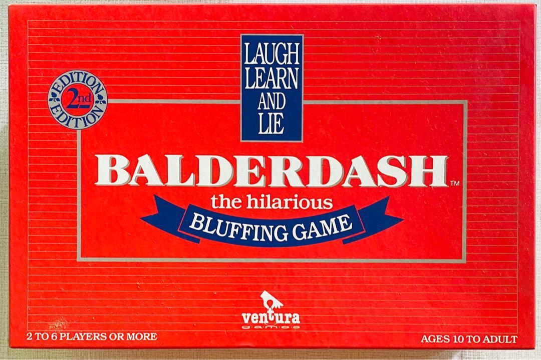 Balderdash Board Game, Hobbies & Toys, Toys & Games on Carousell