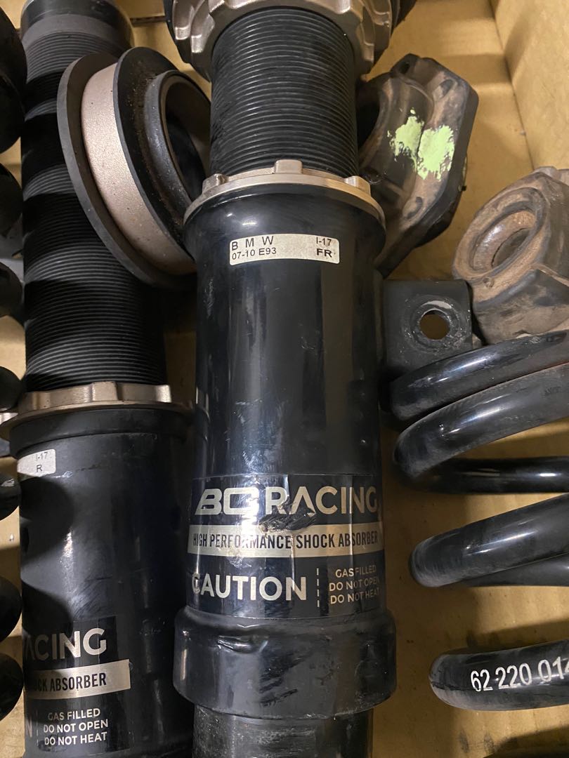 BC RACING COILOVERS BMW E92/E93, Car Accessories, Accessories on Carousell