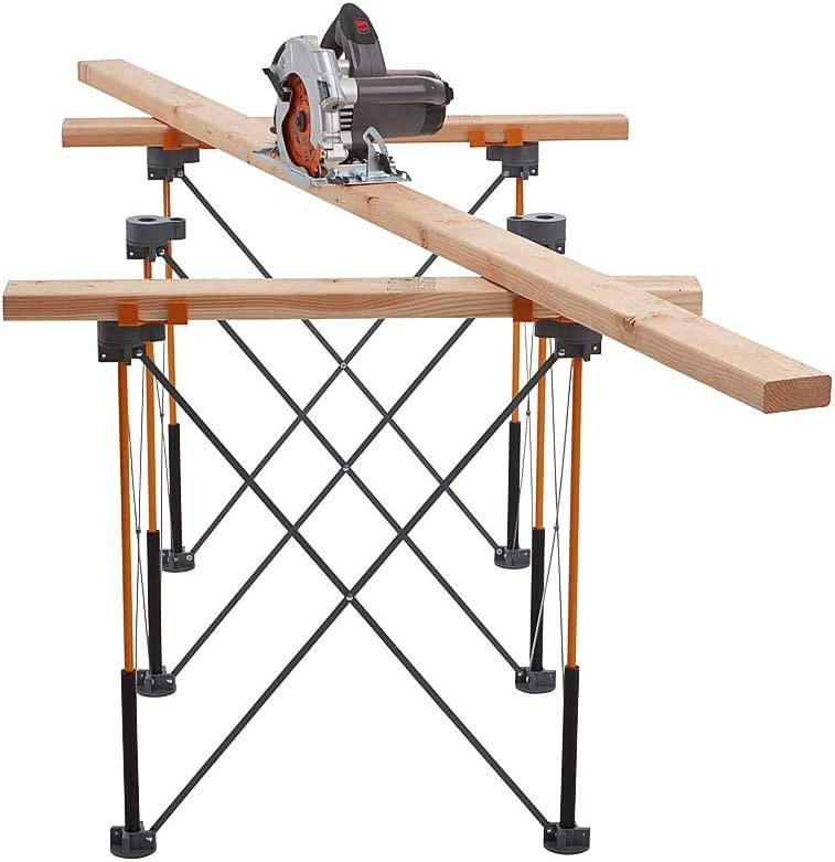 Bora Centipede 2x4 Feet Work Stand and Portable Table | Sawhorse ...