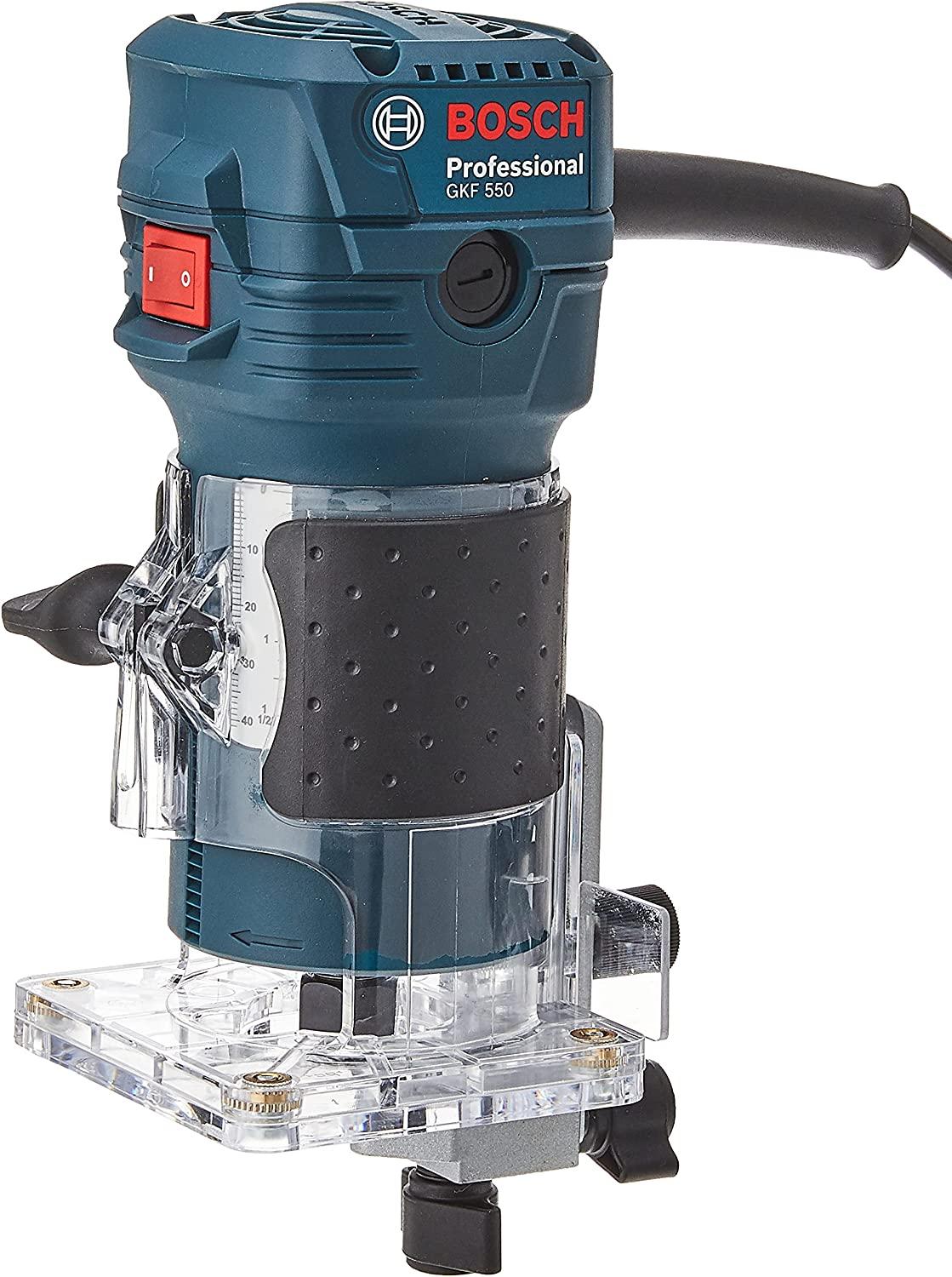 Bosch GKF 550 Professional Palm Router Trimmer, 550W, Furniture & Home ...