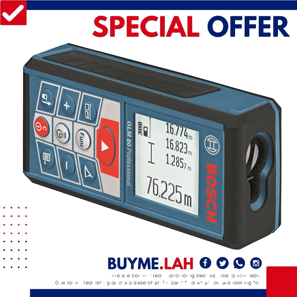 Bosch GLM 80 Professional Laser Measure, Furniture & Home Living, Home Improvement ...