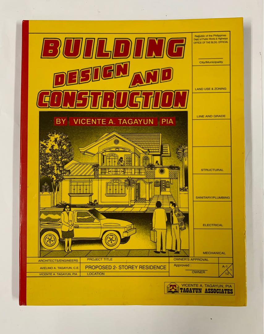 Building Design and Construction by Vicente A. Tagayun, Hobbies & Toys ...