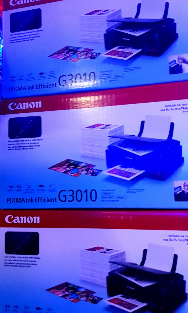 CANON G3010, Computers & Tech, Printers, Scanners & Copiers on Carousell