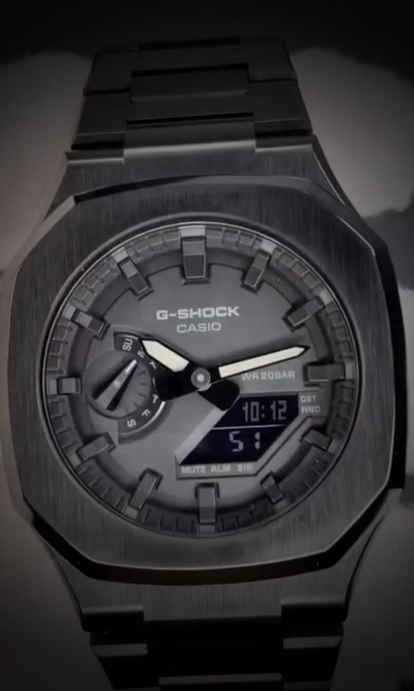 CASIO G- Shock CASIONAUT NAUTILUS MOD GA2100 GA-2100, Luxury, Watches ...