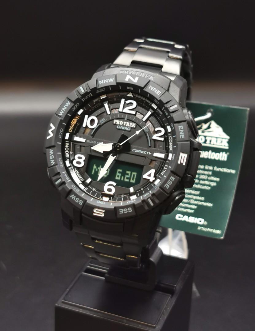CASIO PROTREK, 男裝, 手錶及配件, 手錶 - Carousell