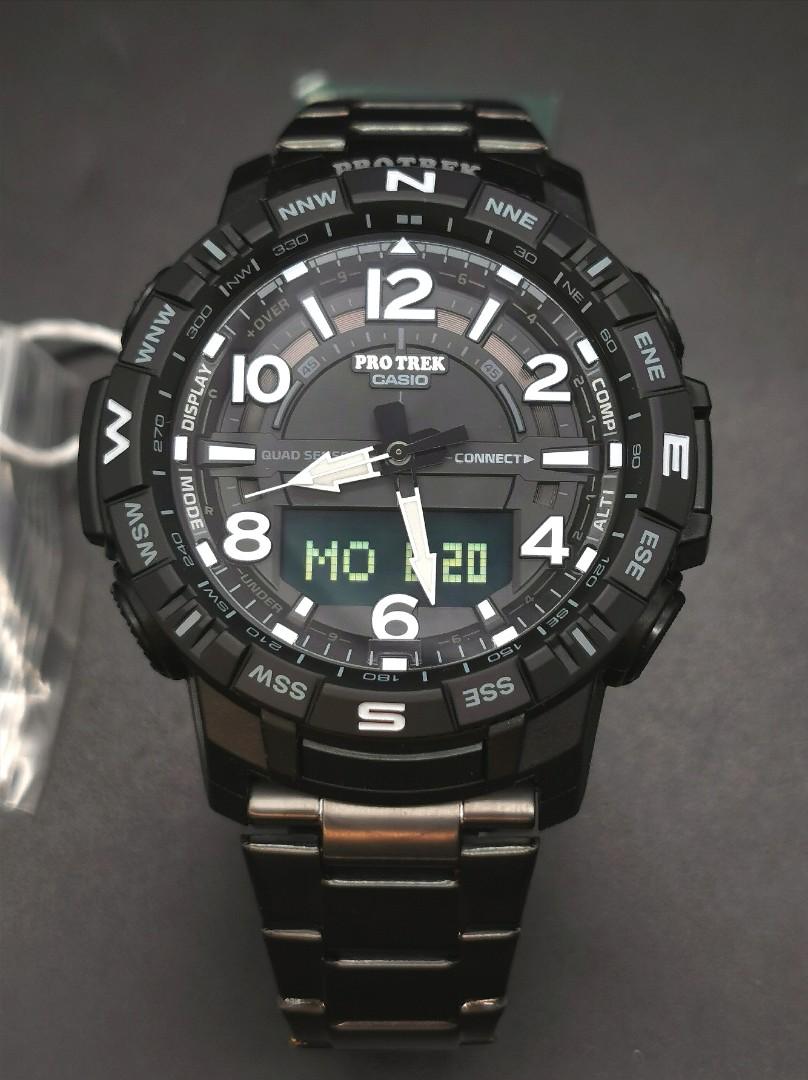 CASIO PROTREK, 男裝, 手錶及配件, 手錶 - Carousell
