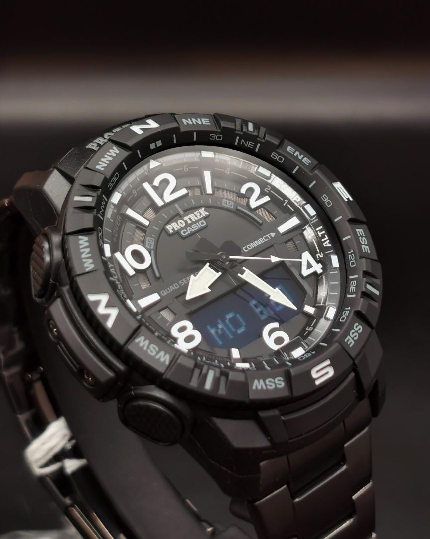 CASIO PROTREK, 男裝, 手錶及配件, 手錶 - Carousell