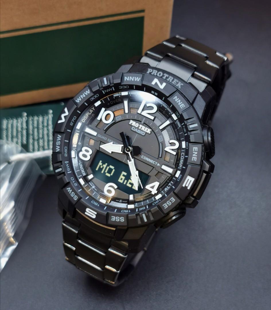 CASIO PROTREK, 男裝, 手錶及配件, 手錶 - Carousell