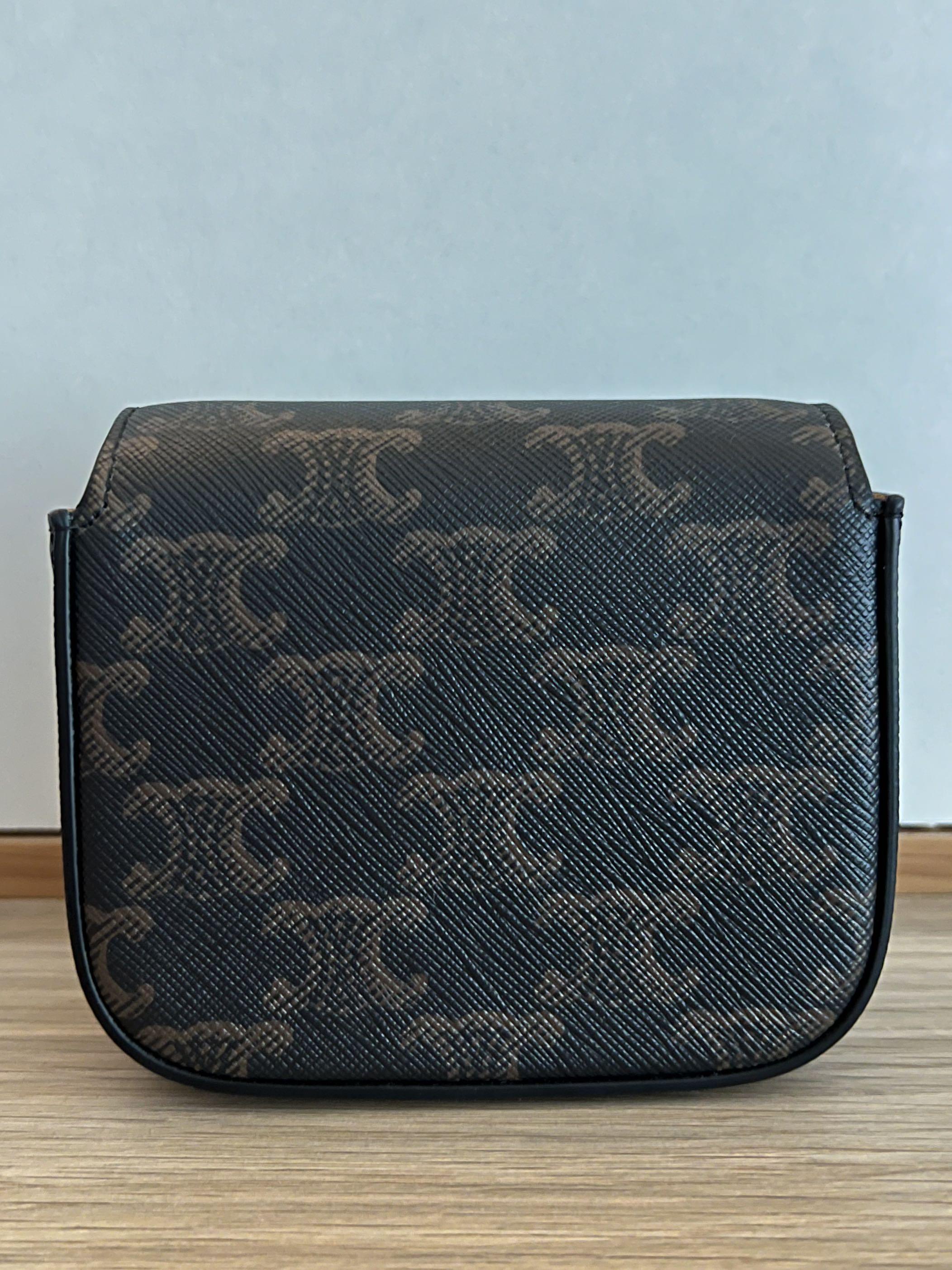 Celine Mini Triomphe, Luxury, Bags & Wallets on Carousell