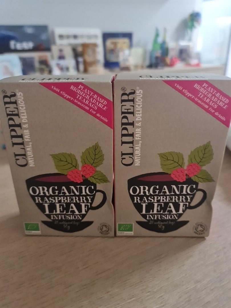 Clipper Organic Raspberry Tea Leaf, Food & Drinks, Beverages on Carousell