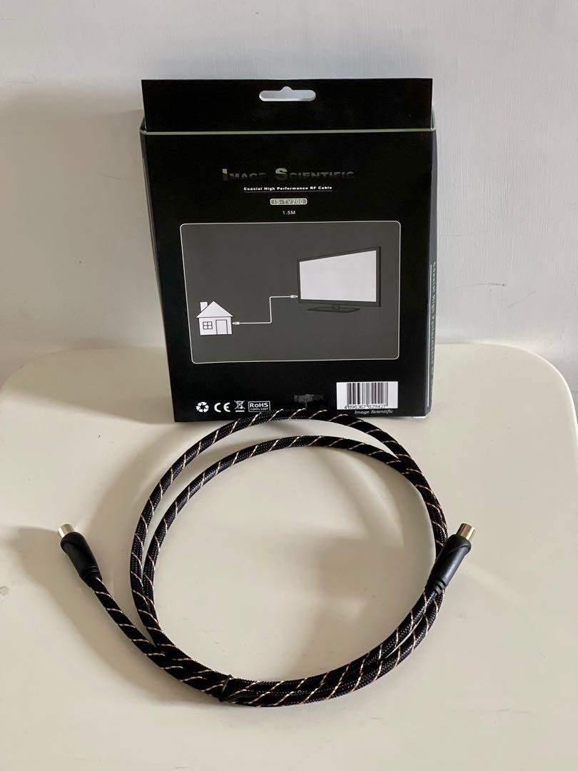 Coaxial High Performance RF Cable, 家庭電器, 電視 & 其他娛樂, 電視組件及配件 - Carousell
