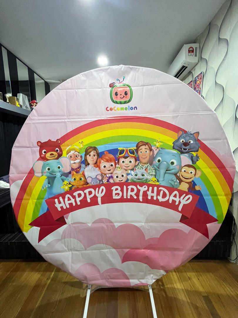 Cocomelon Balloon Arch Backdrop 2m, Jobs, Full-time, Events on Carousell