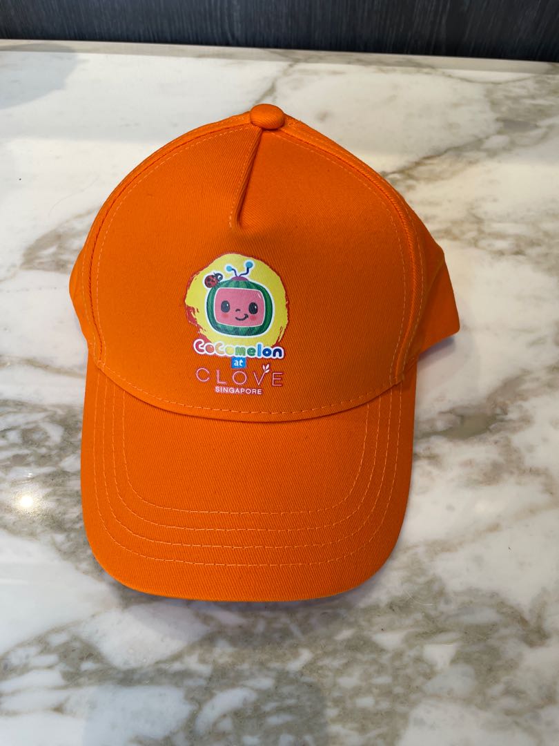 Cocomelon Orange cap for kids, Men's Fashion, Watches & Accessories ...