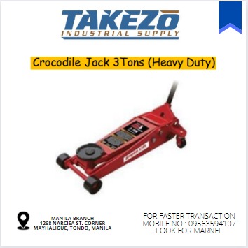 CROCODILE JACK 3 TONS HEAVY DUTY, Commercial & Industrial, Construction ...