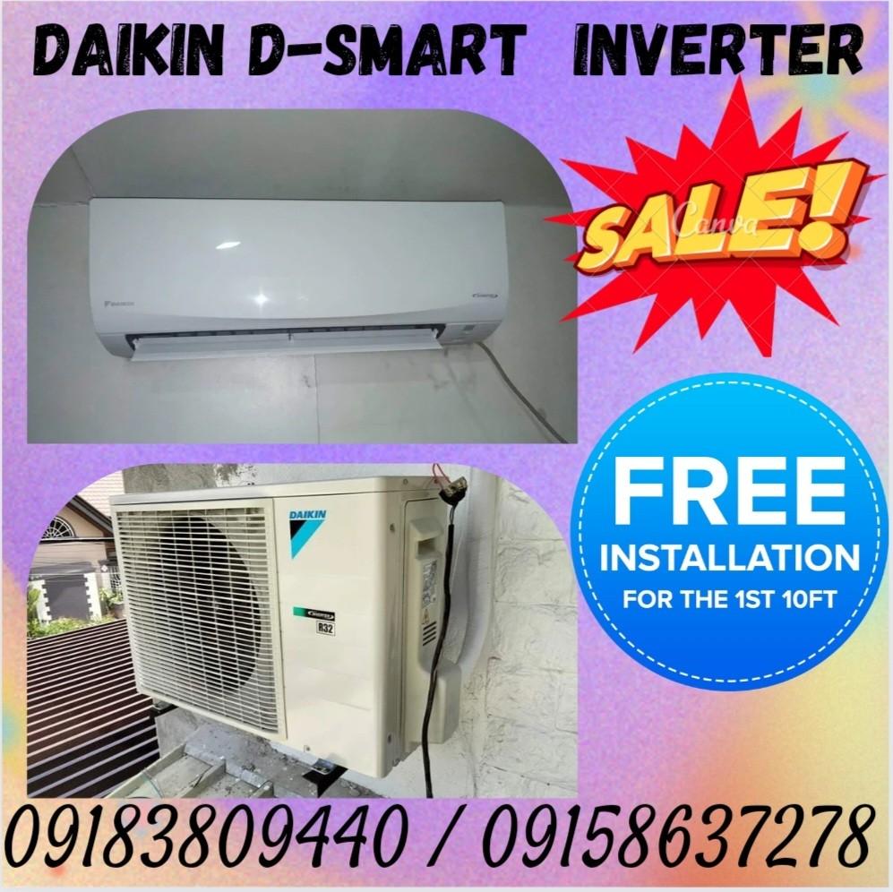 Daikin D Smart Series Inverter Split Type Aircon Tv And Home Appliances