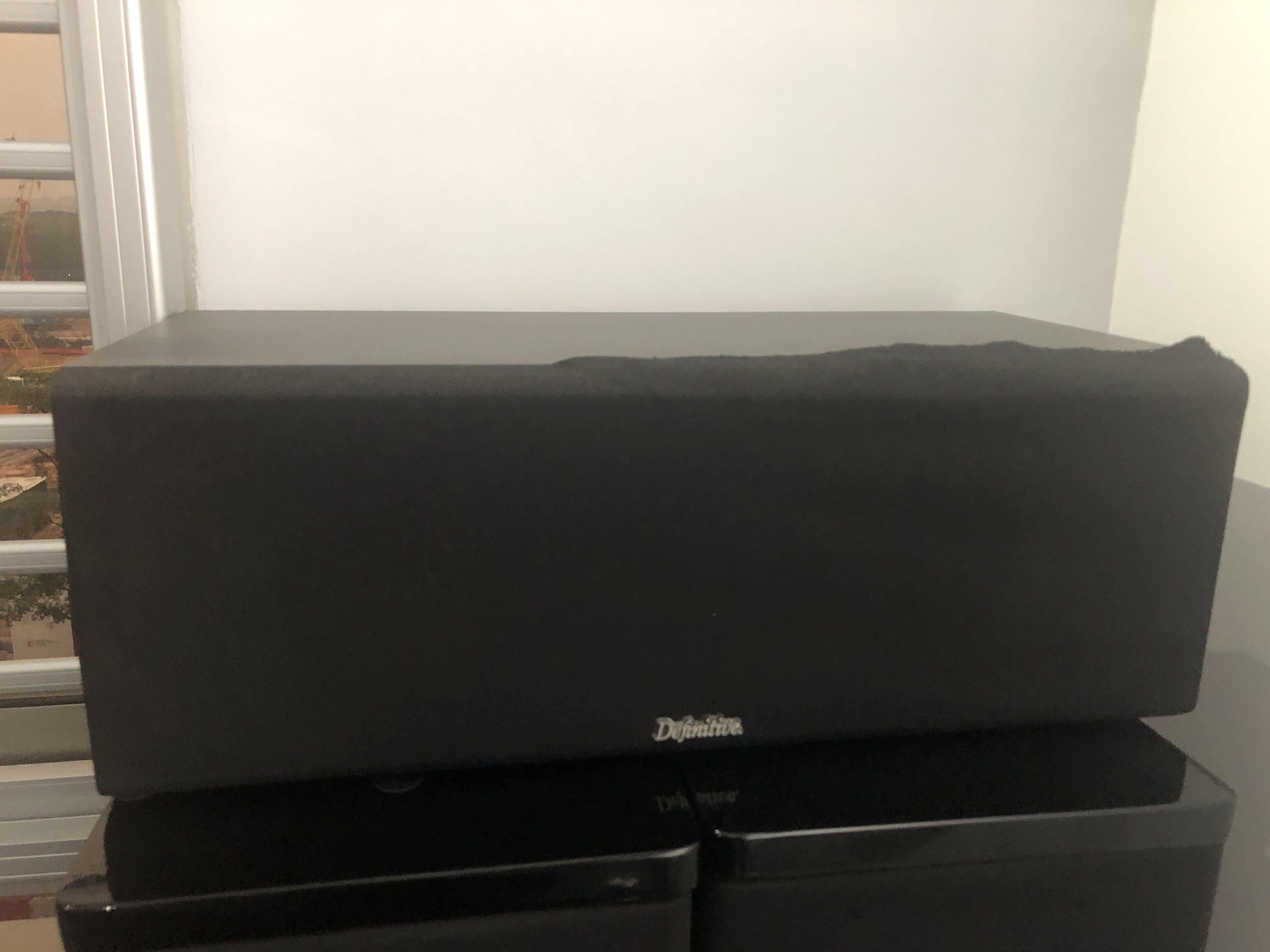 Definitive Technology C1, BP1, BP2, BP10 Home Theater Speaker System ...