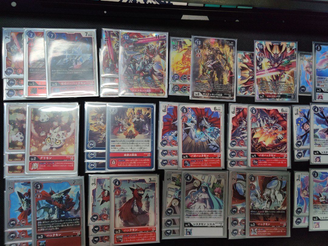 Digimon TCG Jesmon deck Huckmon/Hackmon, Hobbies & Toys, Toys & Games ...