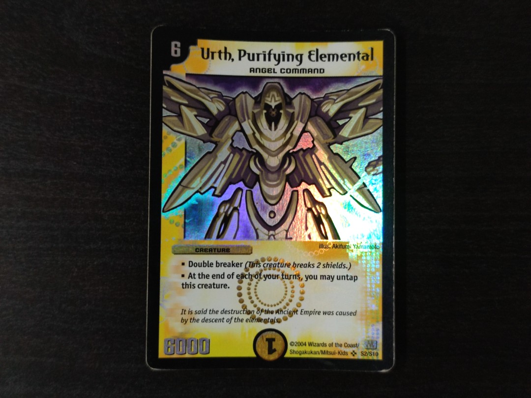 Duel Masters Urth, Purifying Elemental, Hobbies & Toys, Toys & Games on Carousell
