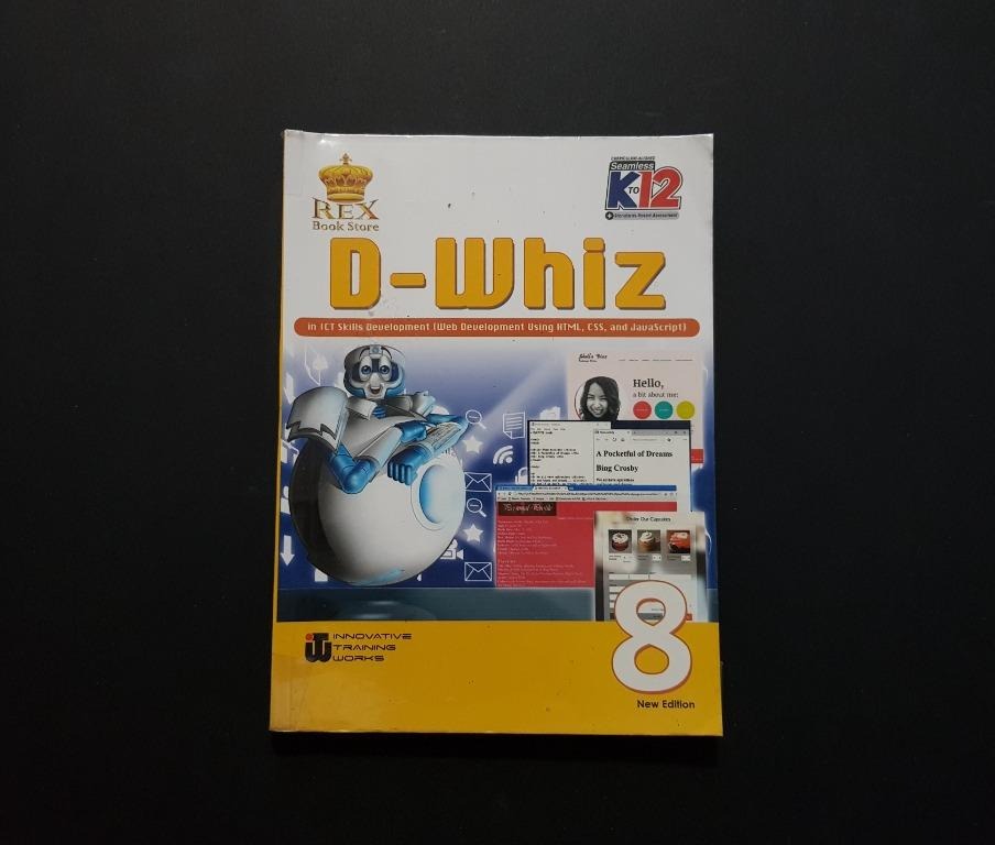 D-Whiz Grade 8, Hobbies & Toys, Books & Magazines, Textbooks on Carousell