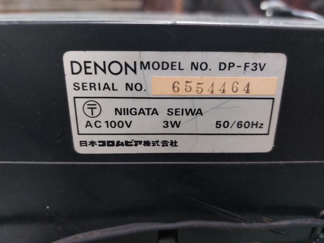Denon turn table, Audio, Other Audio Equipment on Carousell