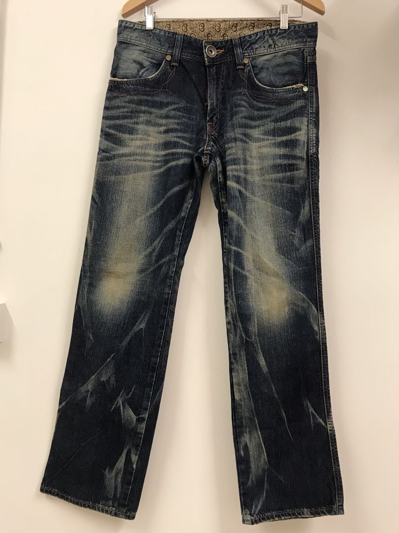 Edwin 503 blue trip 日本製, 男裝, 褲＆半截裙, 牛仔褲 - Carousell