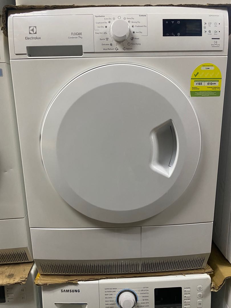 Electrolux 7kg Condenser Dryer, TV & Home Appliances, Washing Machines ...