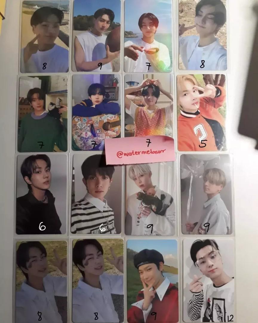 ENHYPEN OFFICIAL PHOTOCARDS SET ( JAY SANDO, JAY BALLOON, SUNOO BERET ...