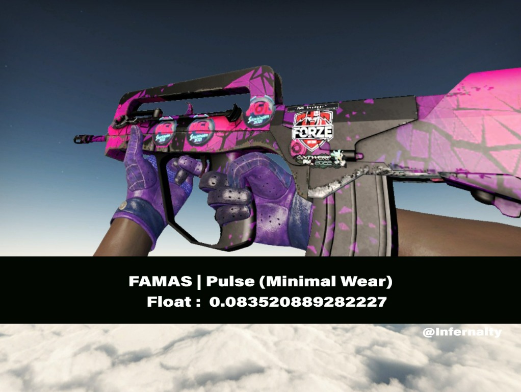 Famas Pulse MW CSGO SKINS KNIVES, Video Gaming, Gaming Accessories, In ...