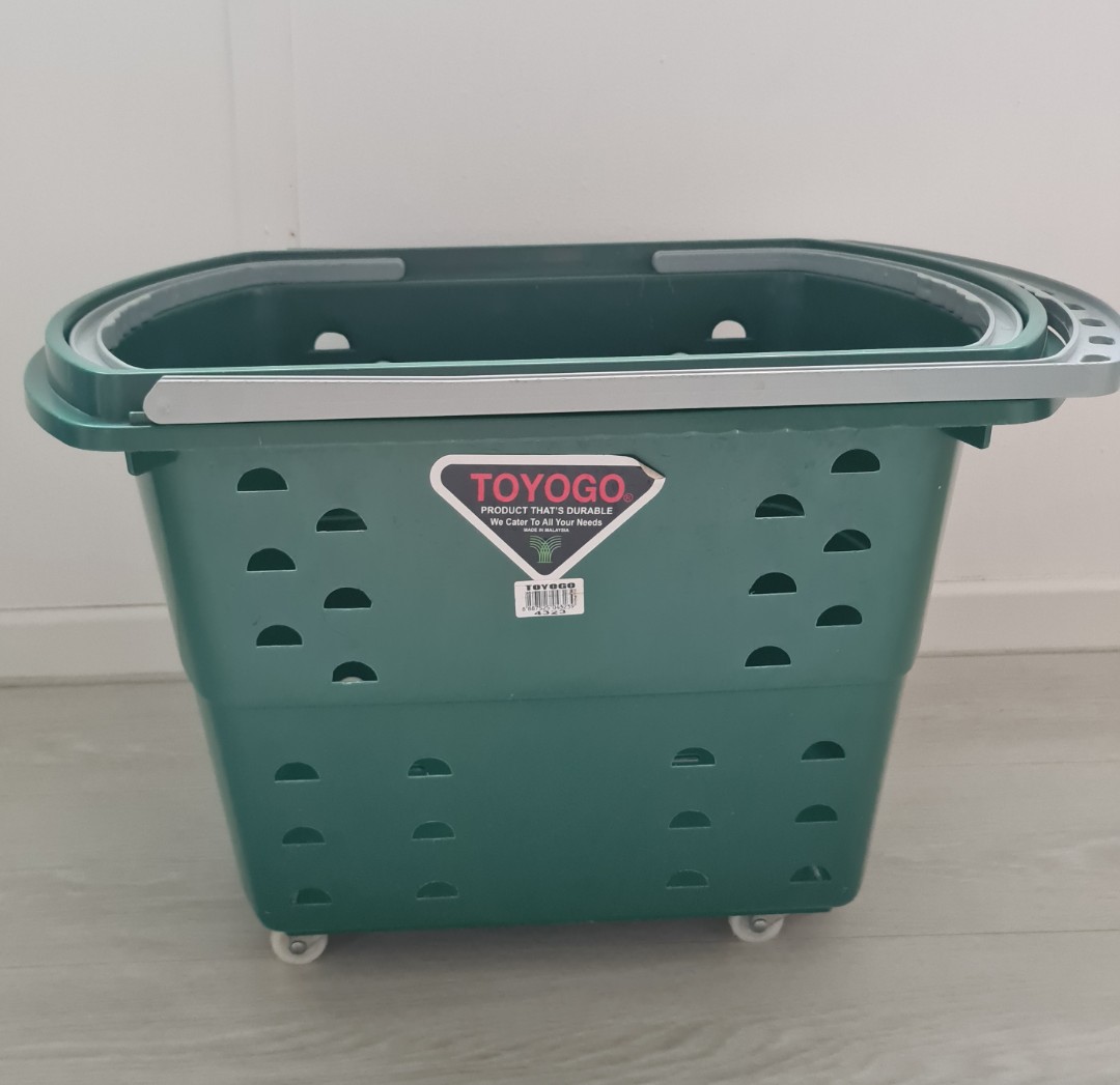 Fast deal $7! Toyogo Shopping Basket Trolley with wheels, Hobbies ...