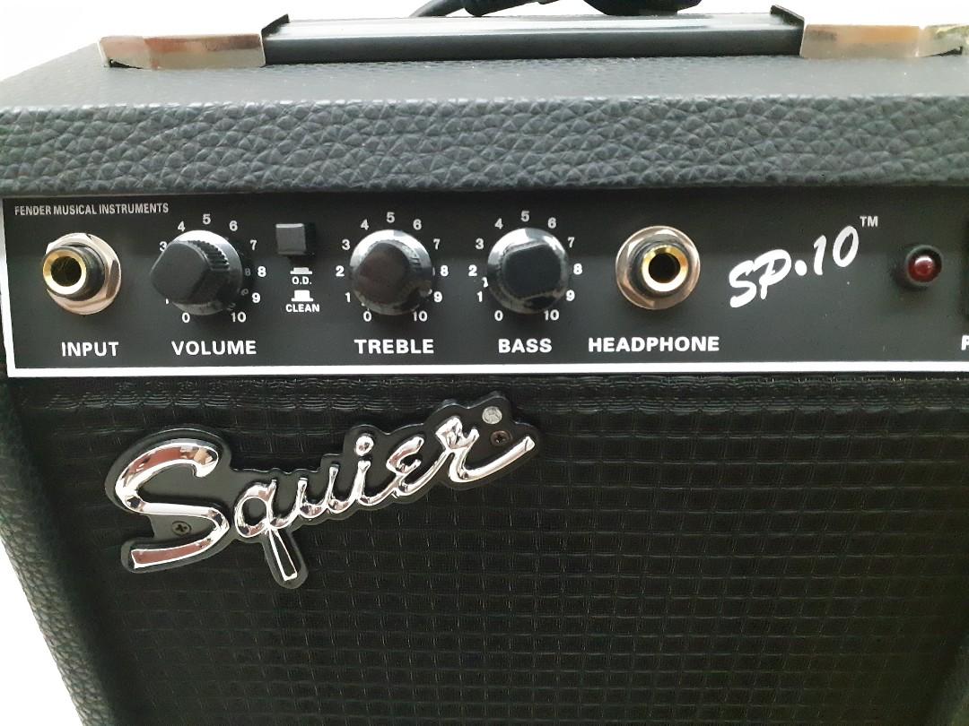 Fender Squier guitar amplifier, Hobbies & Toys, Music & Media, Musical ...