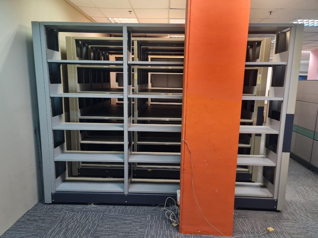 Filing Compactus, Mobile Filing Storage System (NEGOTIABLE), Furniture ...