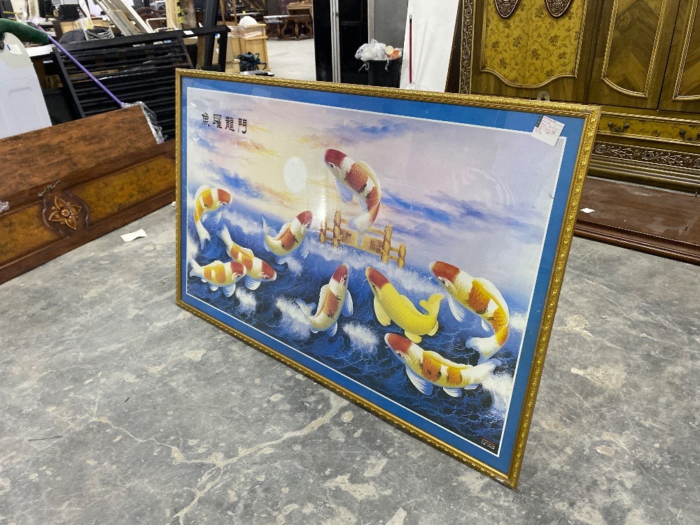 Fish Picture Wall Frame Decoration / Hiasan Bingkai Dinding Gambar Ikan ...