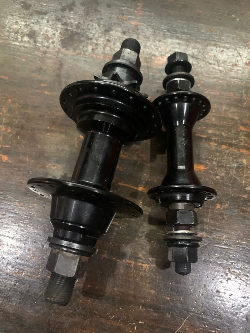 Fit Bike Co BMX Rear Front Hub Black, Sports Equipment, Bicycles ...