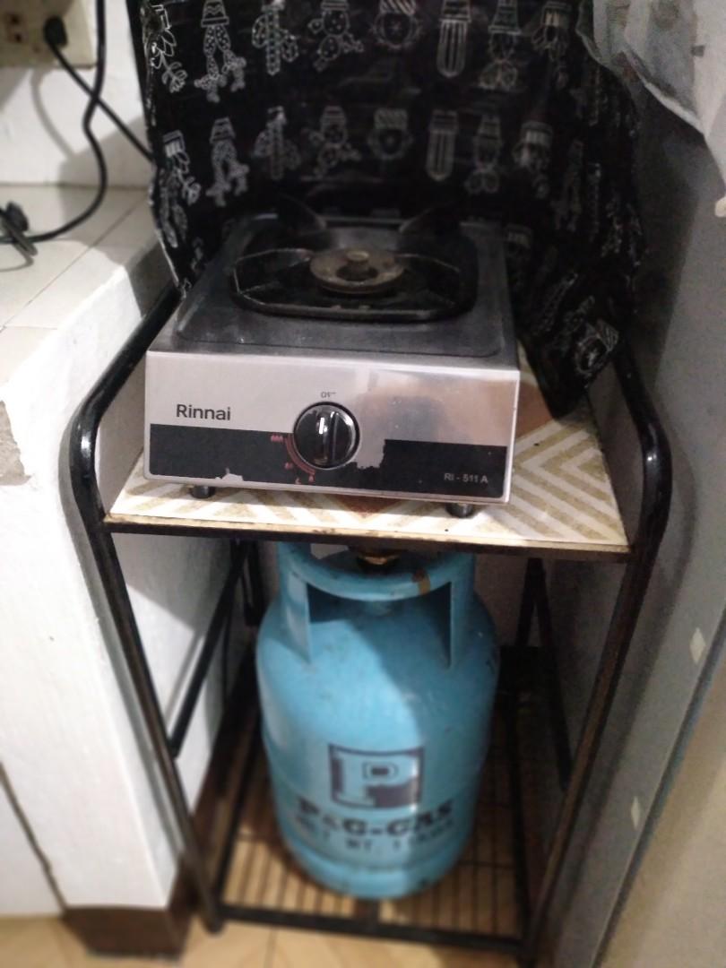 GAS TANK WITH SINGLE BURNER STOVE AND ALSO STAND FRAME FOR PRODUCT ...