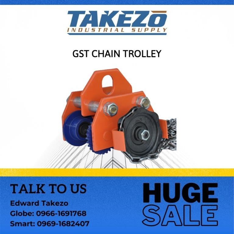 GST Chain Trolley, Commercial & Industrial, Industrial Equipment on ...