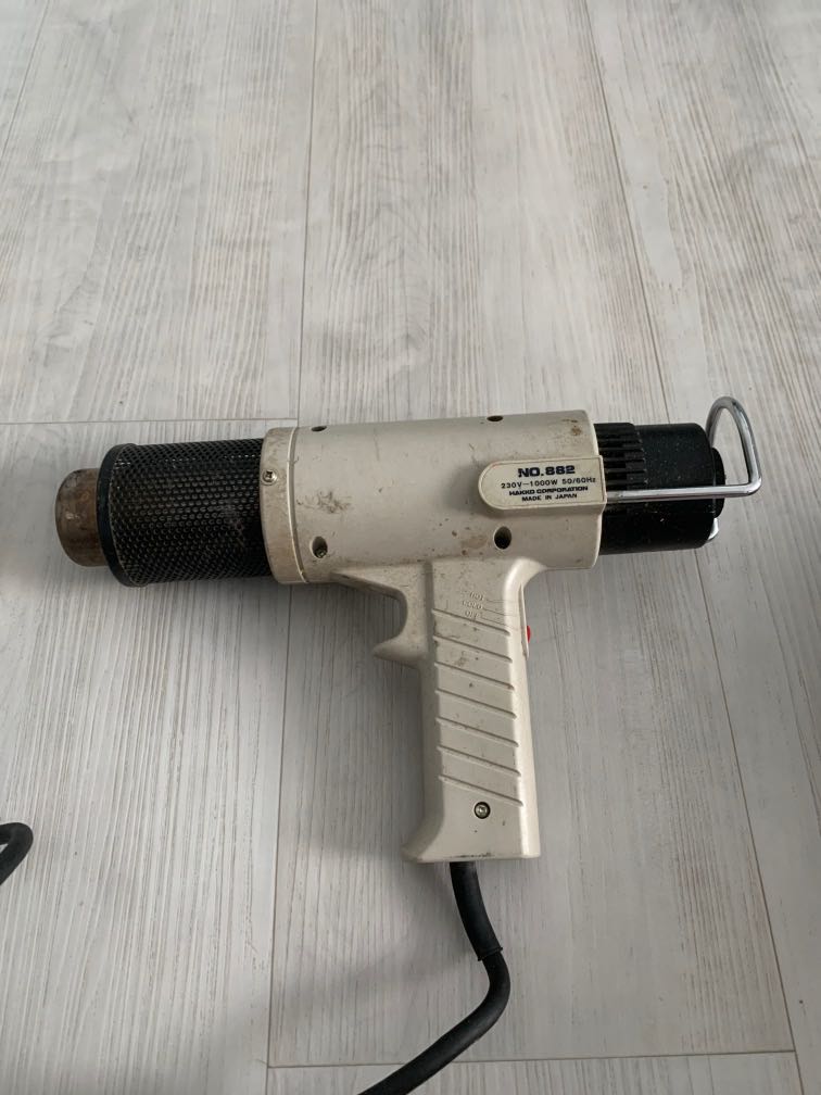 Hakko 882 hot air blower, Furniture & Home Living, Home Improvement ...