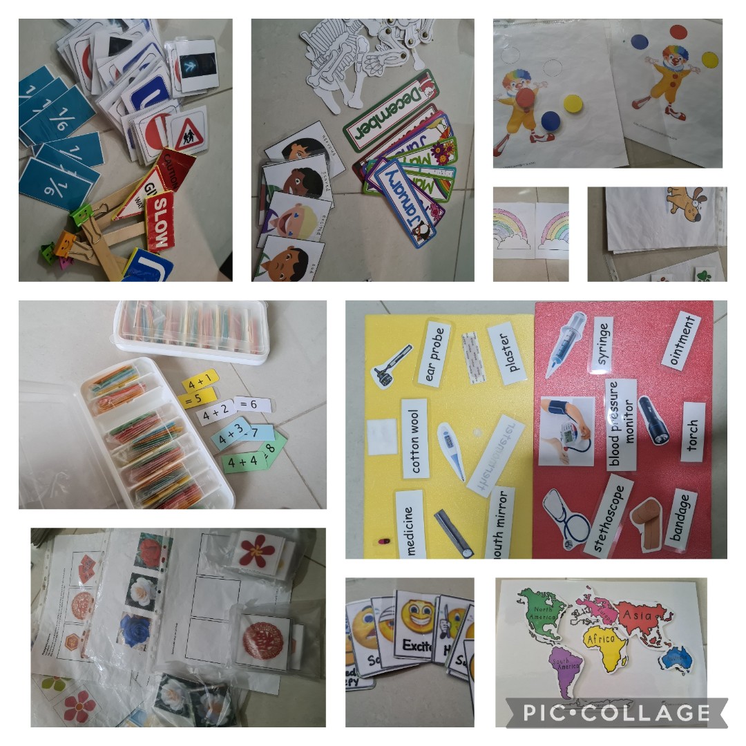 #heguru materials for heguru at home, Hobbies & Toys, Toys & Games on ...