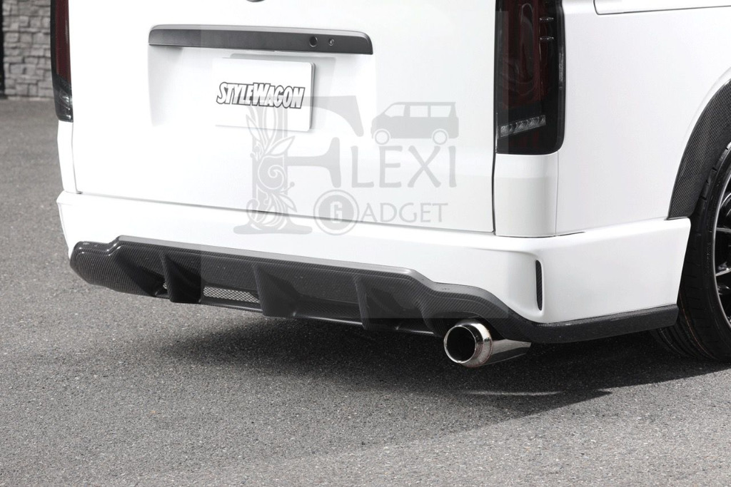 Hiace Rear Bumper Lip / Toyota Hiace Side Skirt / Hiace Accessories ...
