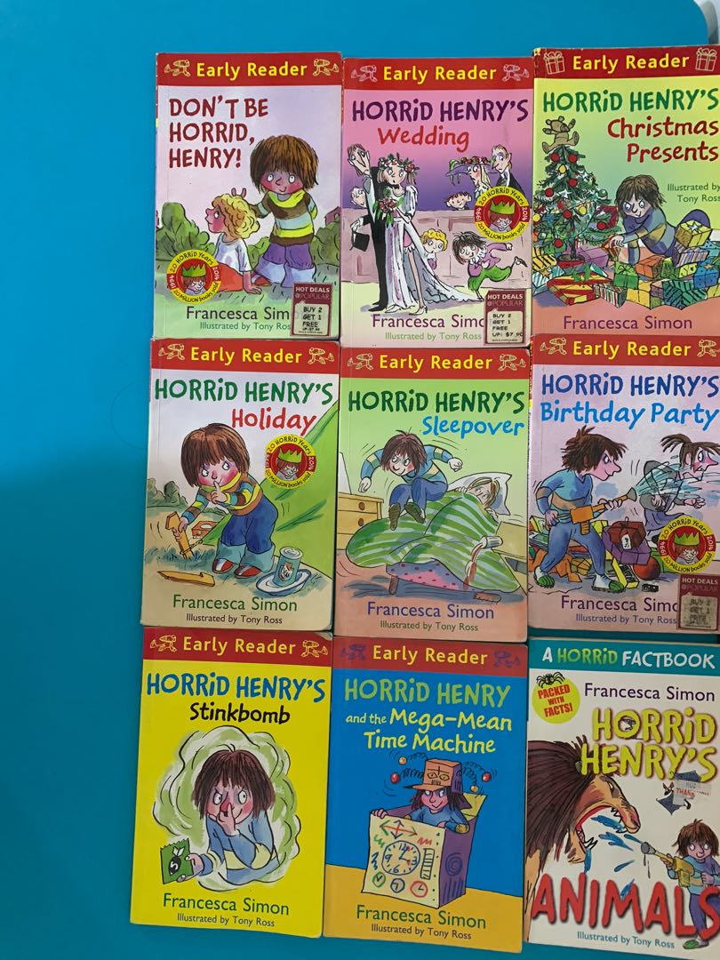Horrid Henry books, Hobbies & Toys, Books & Magazines, Children's Books ...