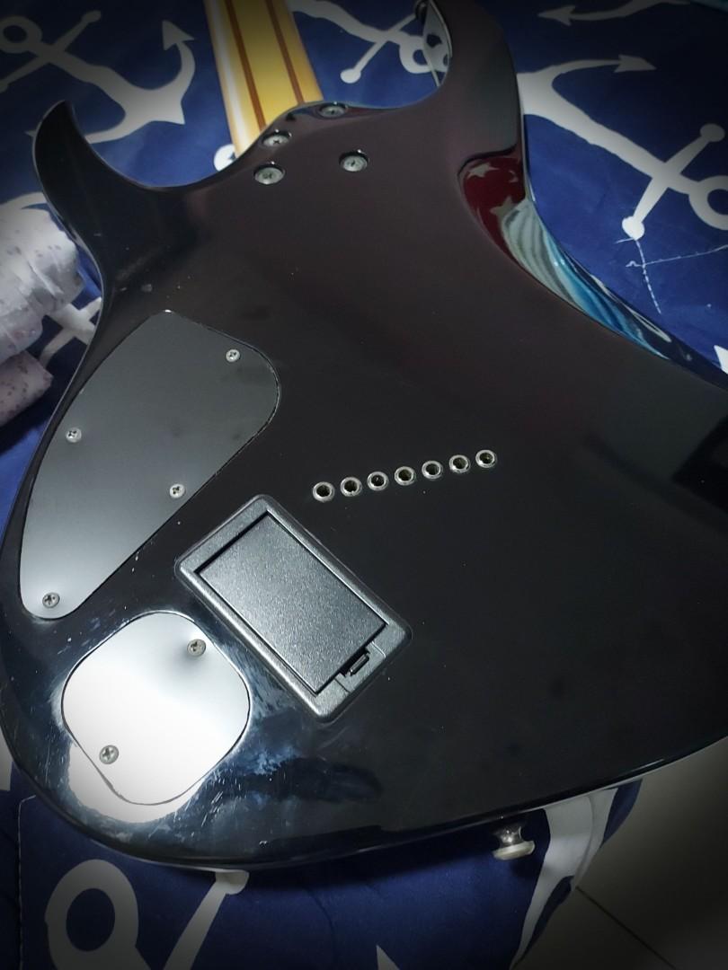 Ibanez RGA7 7 String Guitar, Hobbies & Toys, Music & Media, Musical ...