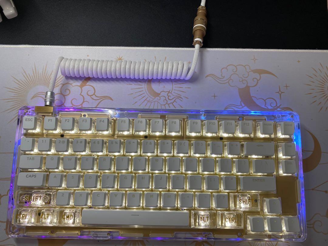 ID80 Crystal custom build Mechanical keyboard, Computers & Tech, Parts ...