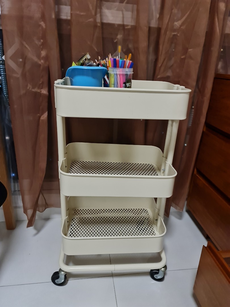 Ikea trolley, Furniture & Home Living, Home Improvement & Organisation ...