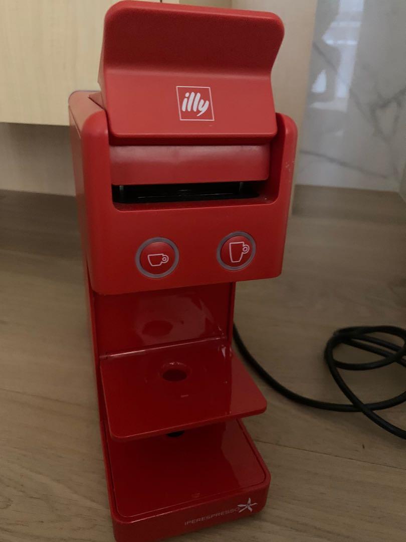 Illy Y3.2 Iperesoresso machine Red, TV & Home Appliances, Kitchen ...