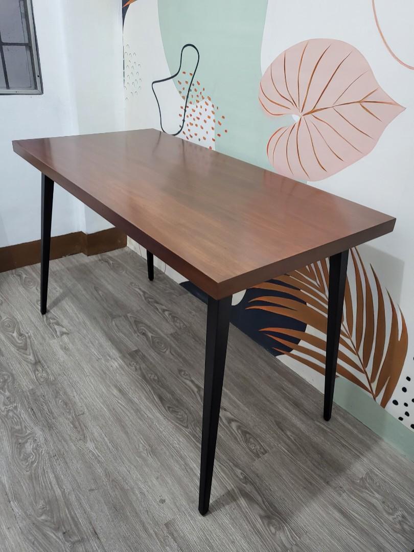 Industrial table / desk, Furniture & Home Living, Furniture, Tables ...