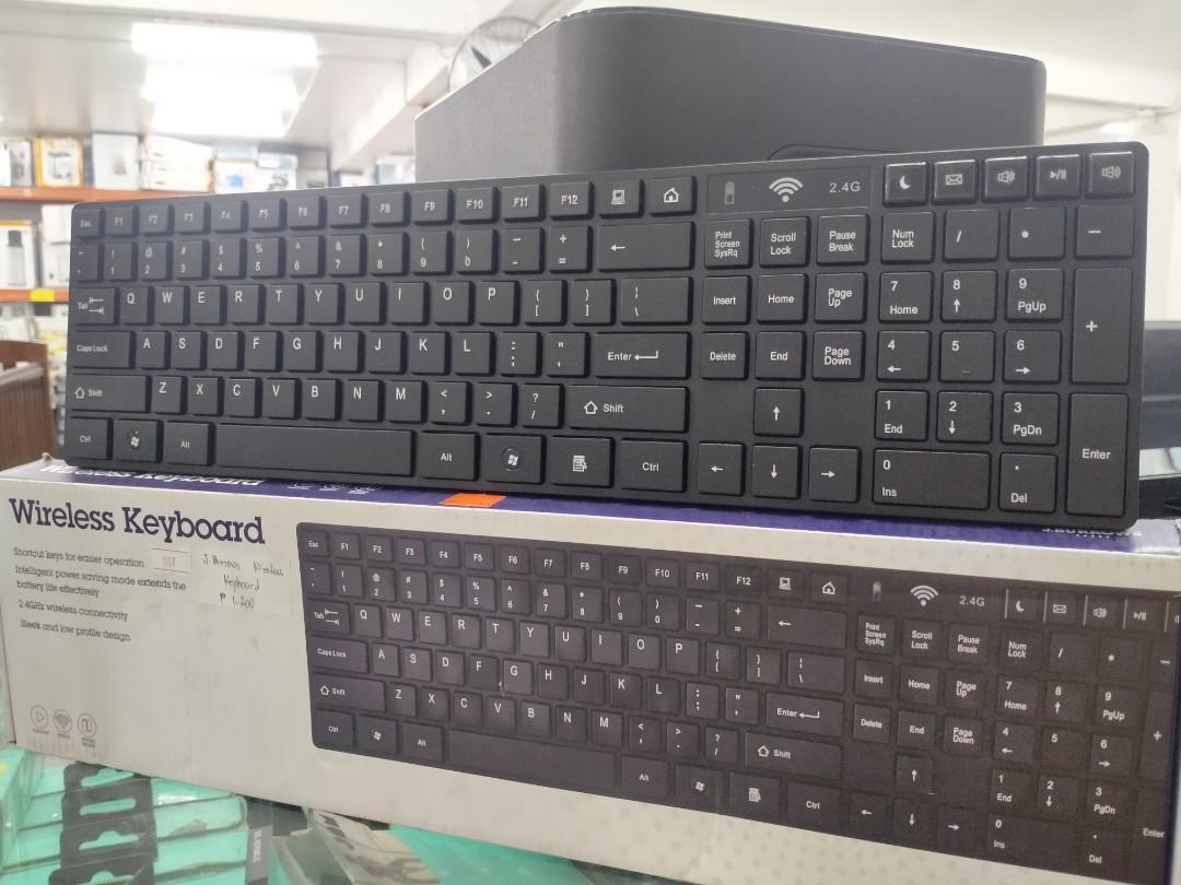 J. Burrows Wireless Keyboard, Computers & Tech, Parts & Accessories ...