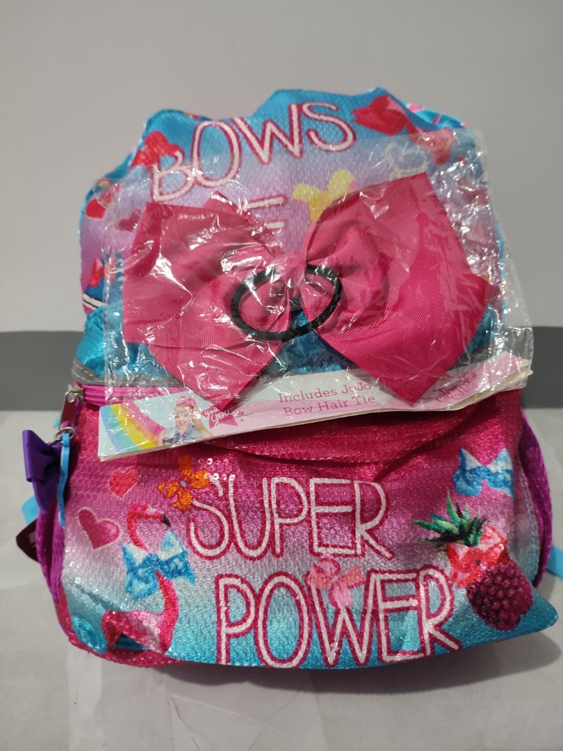 Jojo Siwa Kids Backpack, Women's Fashion, Bags & Wallets, Backpacks on ...