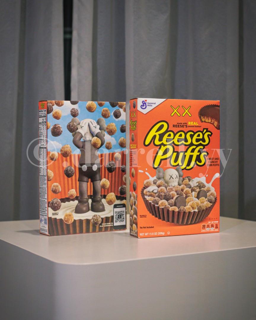 Kaws x Reese puff, Hobbies & Toys, Memorabilia & Collectibles, Fan ...