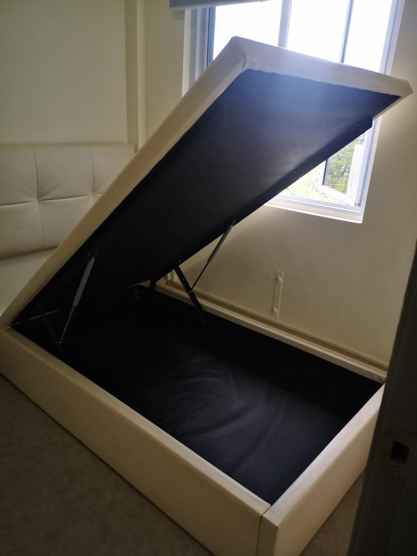 King koil storage bed, Furniture & Home Living, Furniture, Bed Frames ...
