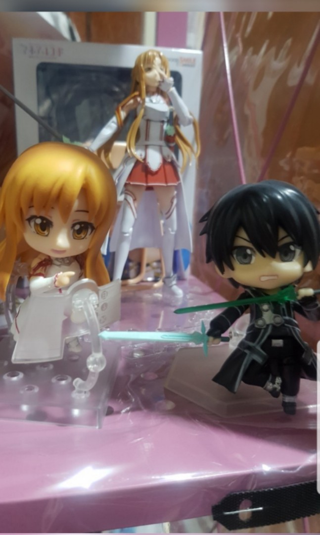 Kirito and Asuna Nendoroid Bootleg, Hobbies & Toys, Toys & Games on ...