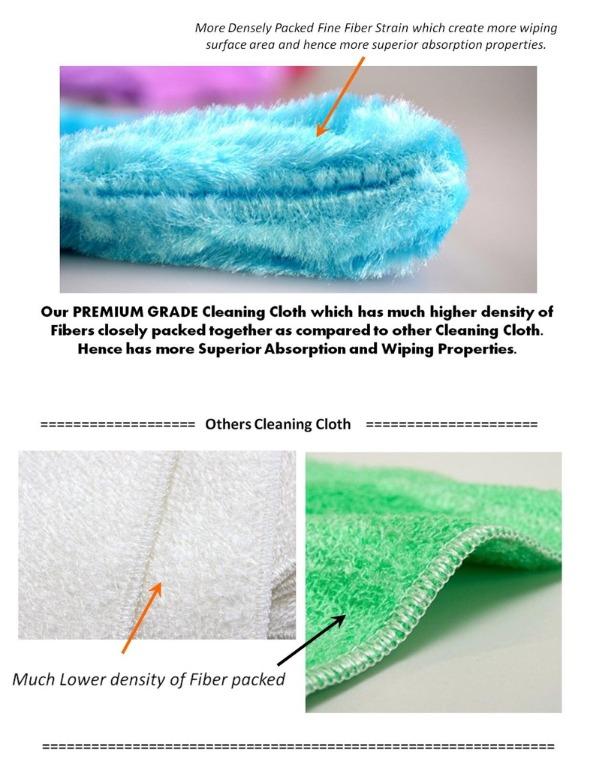Korean Wonder Cleaning Cloth Cleaning Towel, Furniture & Home Living ...
